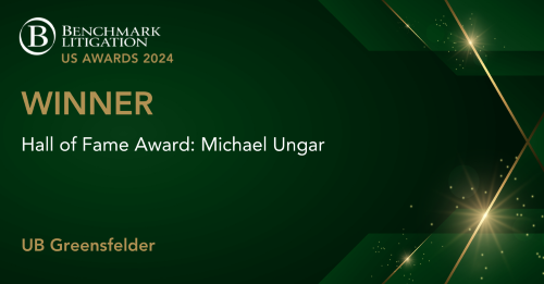 Benchmark Litigation Names UB Greensfelder “Ohio Firm of the Year” for ...